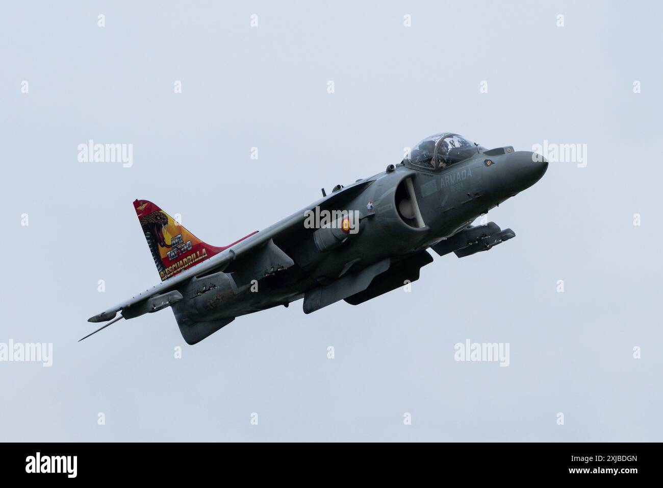 McDonnell Douglas AV-8B Harrier II of 9 ESCUADRILLA Spanish Navy ...