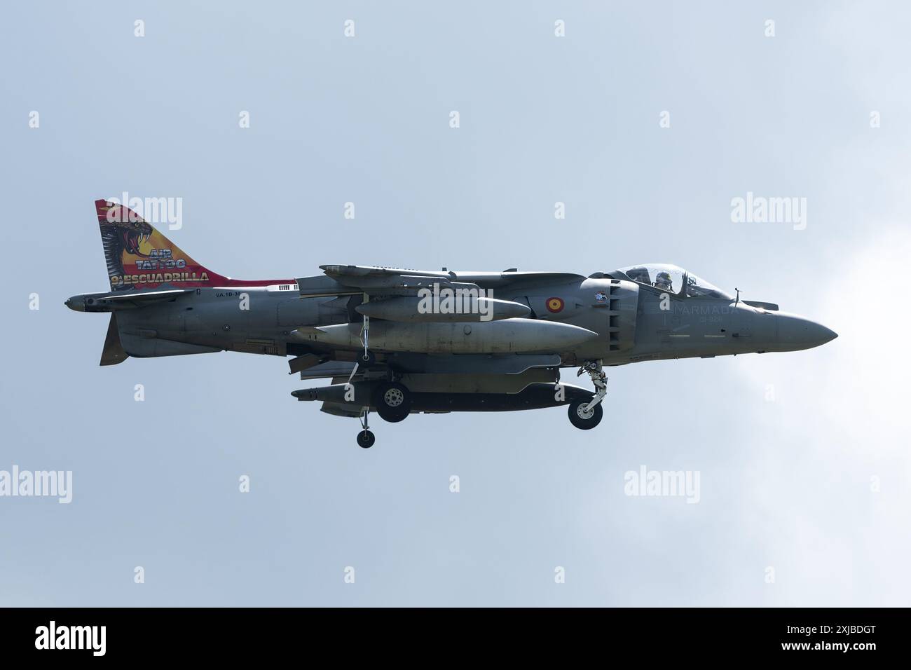McDonnell Douglas AV-8B Harrier II of 9 ESCUADRILLA Spanish Navy ...