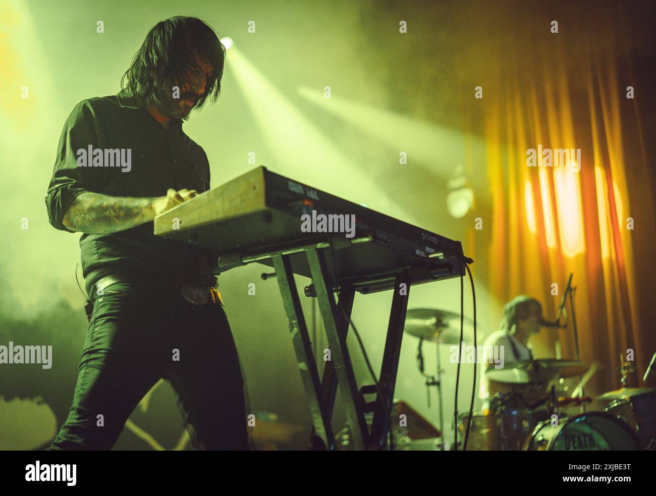 Death From Above 1979 at the O2 Ritz, Manchester, 16.07.24 Stock Photo ...