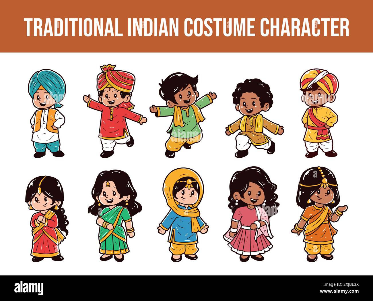 Children india diwali Stock Vector Images - Alamy