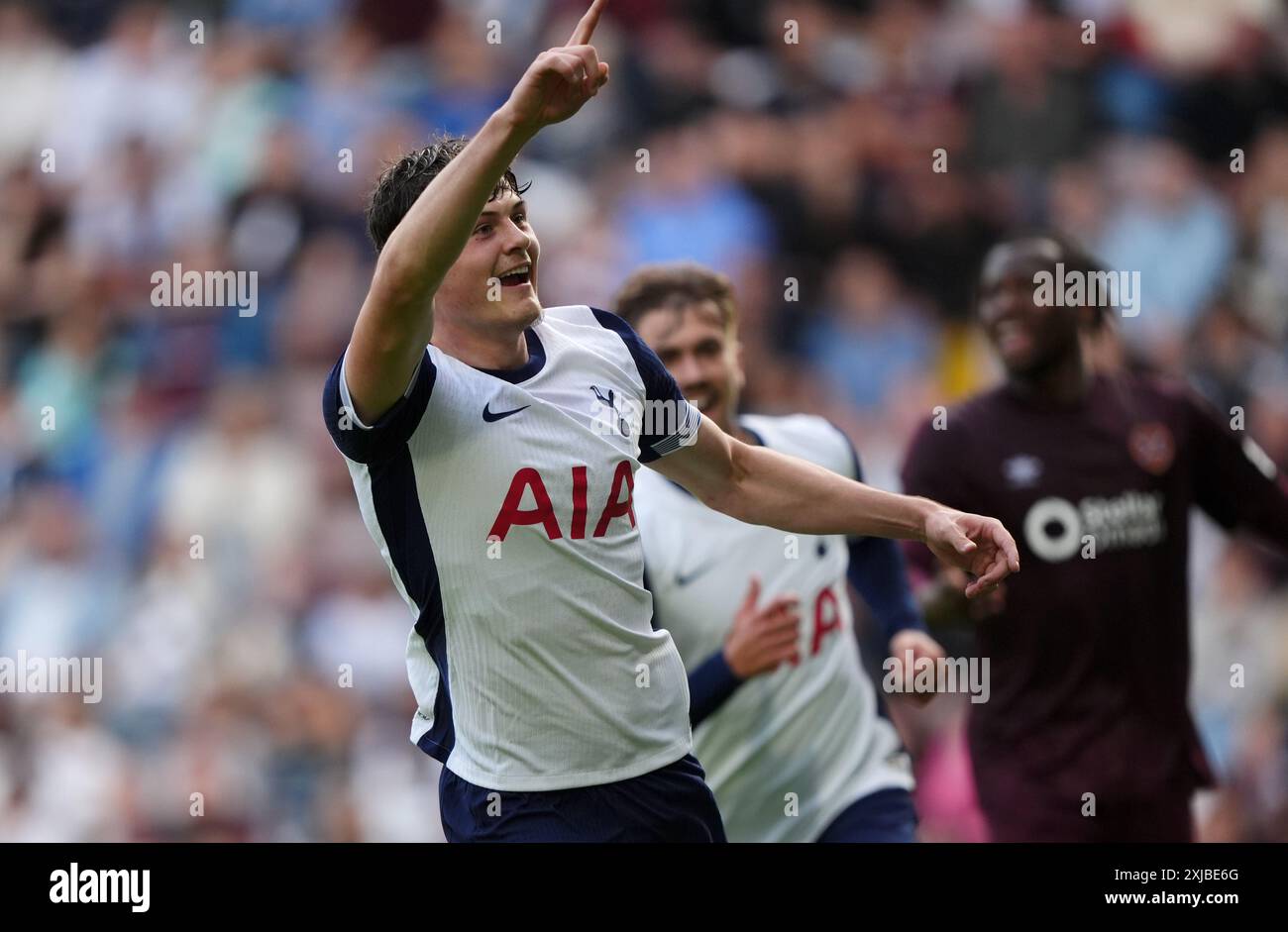 Tottenham Hotspur's Will Lankshear celebrates scoring their side's ...