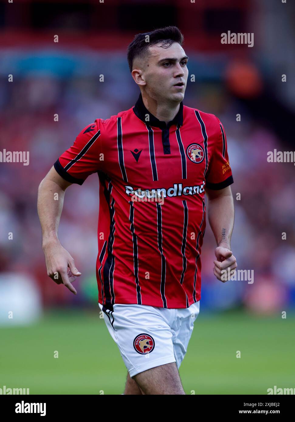 Walsall's oisin mcentee during the pre season friendly match at the ...