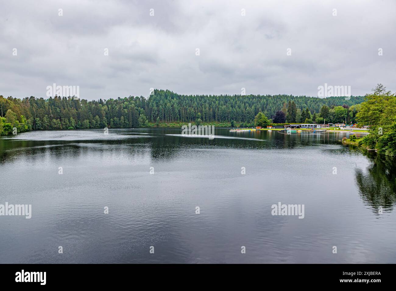 Aerial view lake robertville in hi-res stock photography and images - Alamy