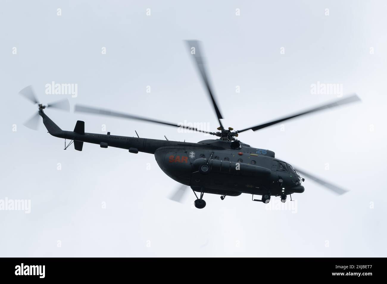 Mil Mi-8 of SRAIGTASPARNIU ESKADRILÉ Lithuanian Air Force during The ...