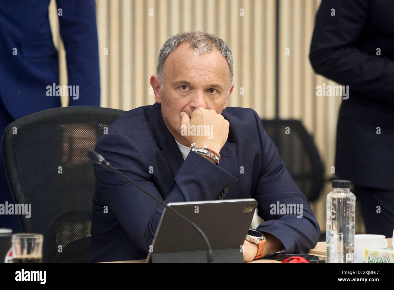 Bucharest, Romania. 17th July, 2024: Karoly Borbely, CEO of ...
