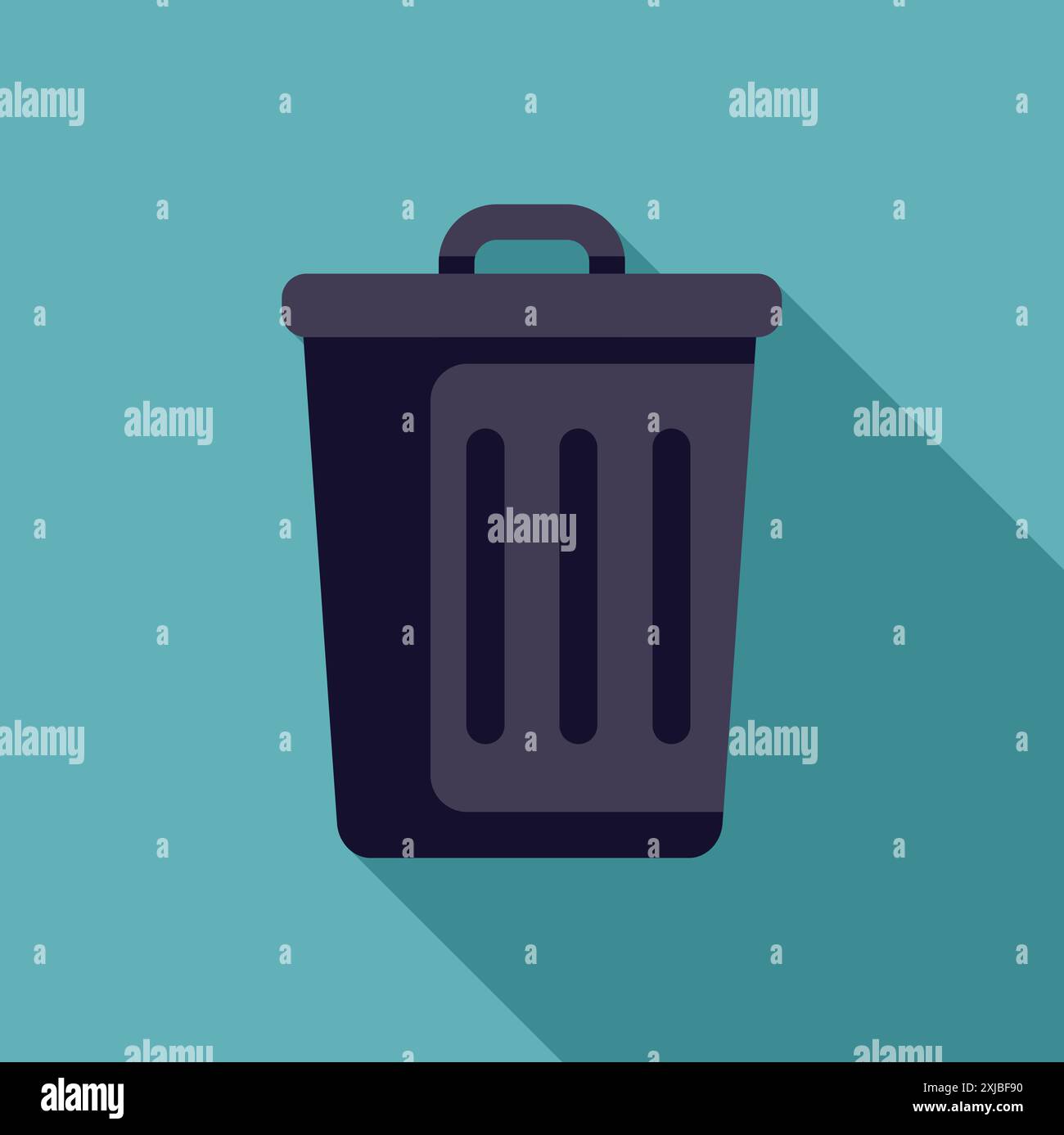 Teal bin Stock Vector Images - Alamy