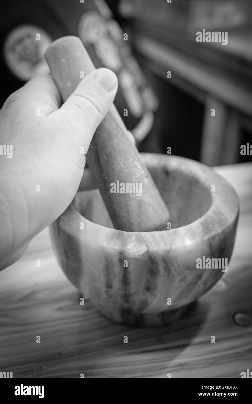 Crushing stone Black and White Stock Photos & Images - Alamy