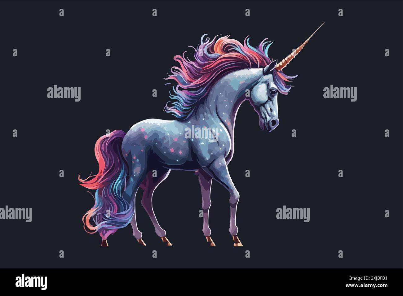 Unicorn galaxy hi-res stock photography and images - Alamy