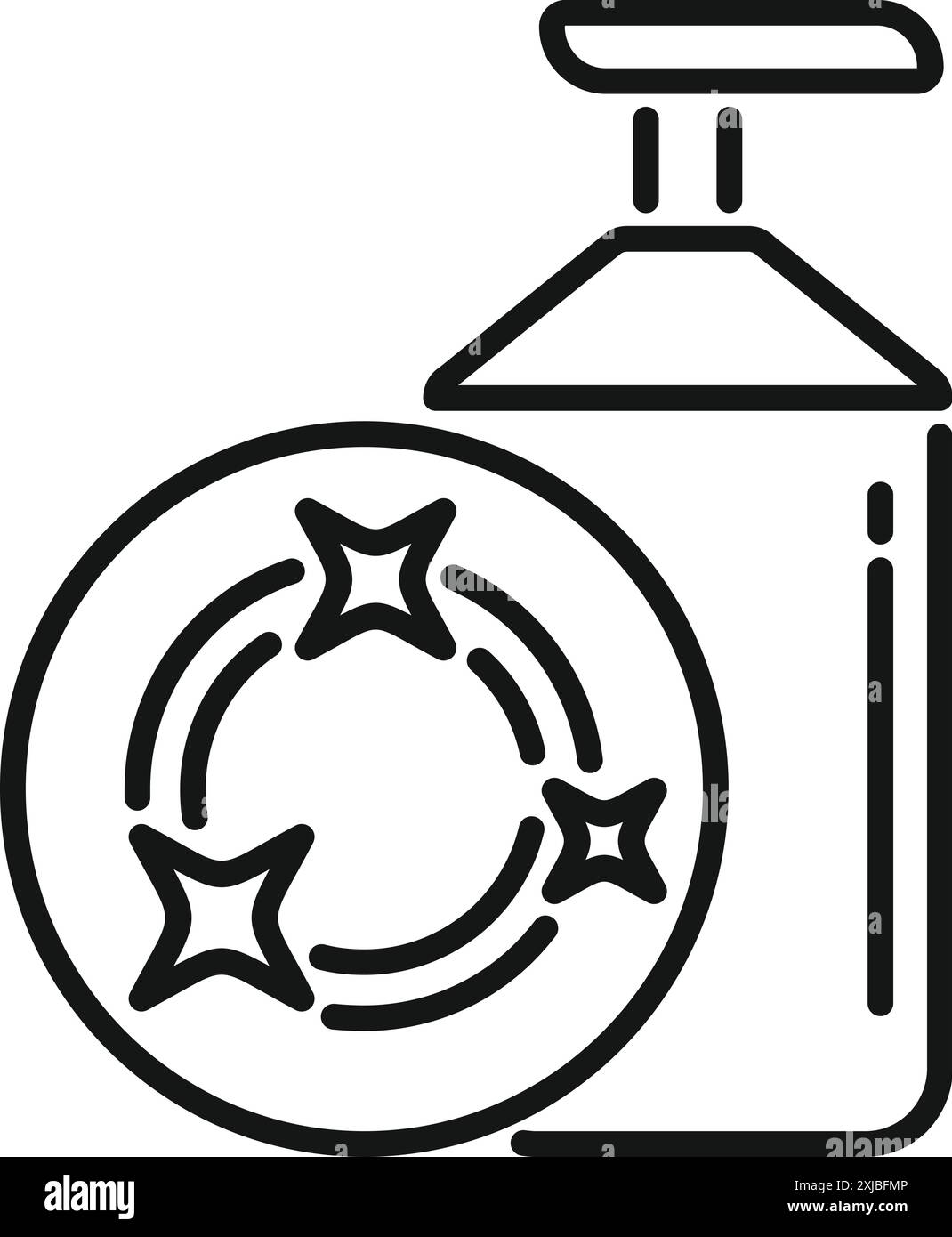 Sanitary finish Stock Vector Images - Alamy