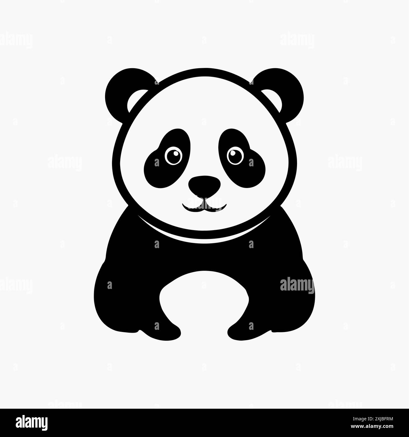 Panda vector images hi-res stock photography and images - Alamy