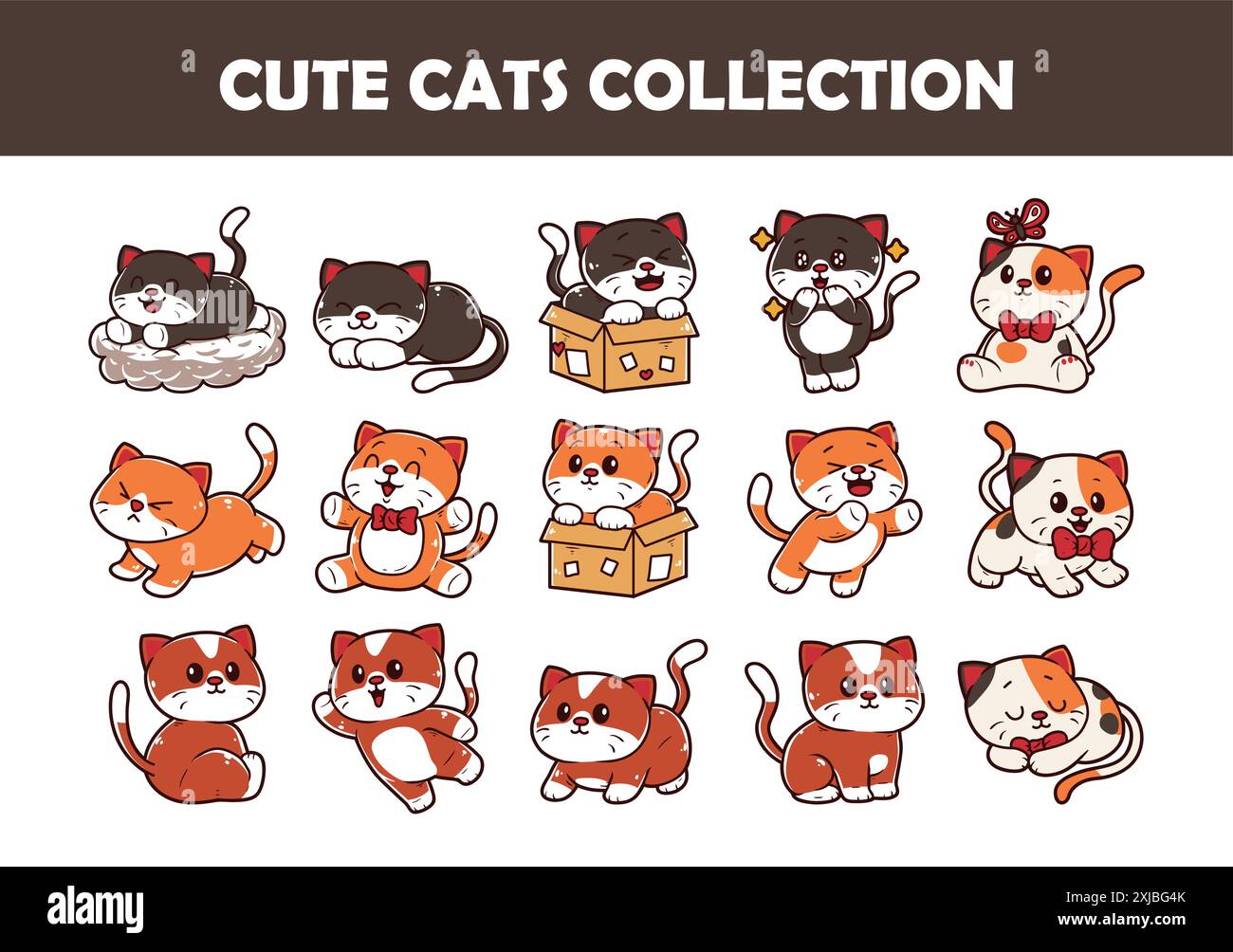 Animal lovely cute vertical Stock Vector Images - Alamy