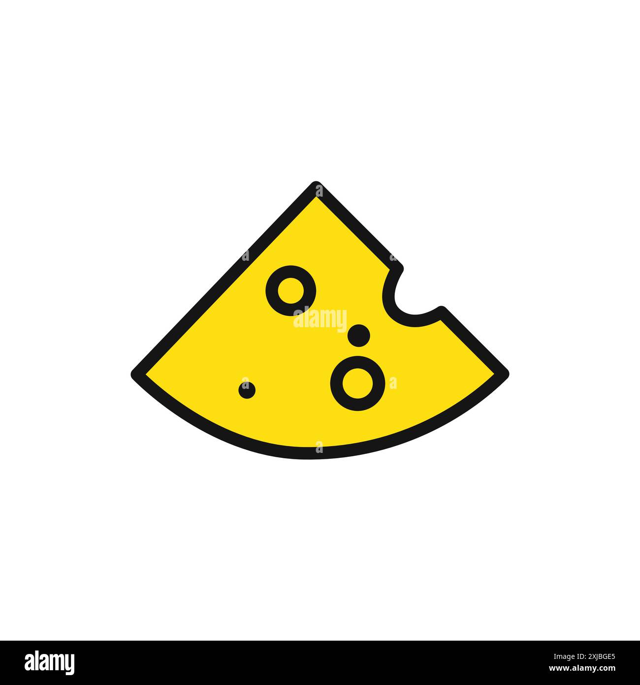 cheese icon linear vector graphics sign or symbol set for web app ui ...