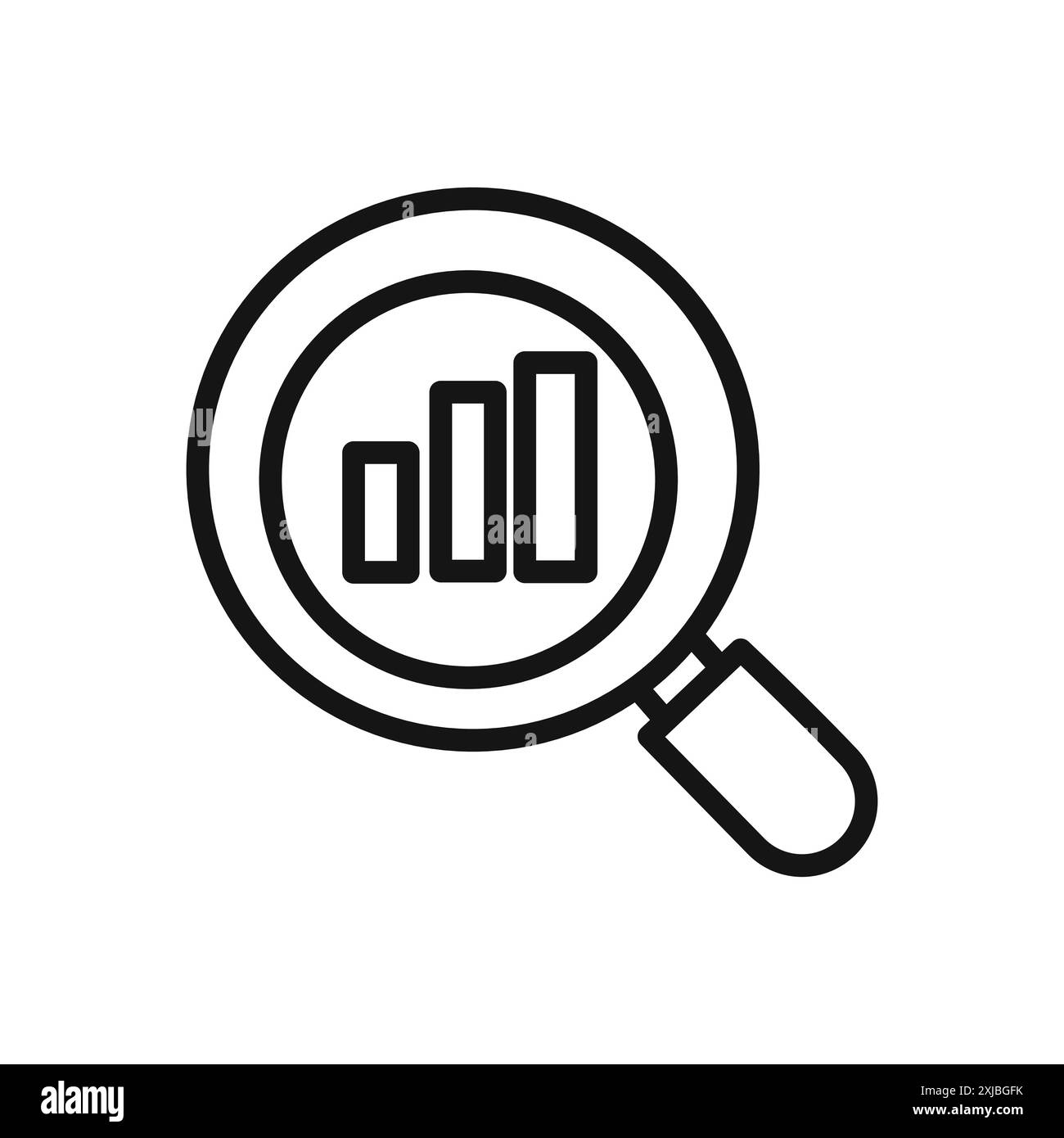 data analysis icon linear vector graphics sign or symbol set for web app ui Stock Vector Image ...