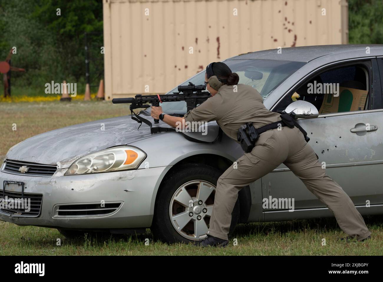 Florence Texas USA, April 23 2024: Female Texas Department of Public ...
