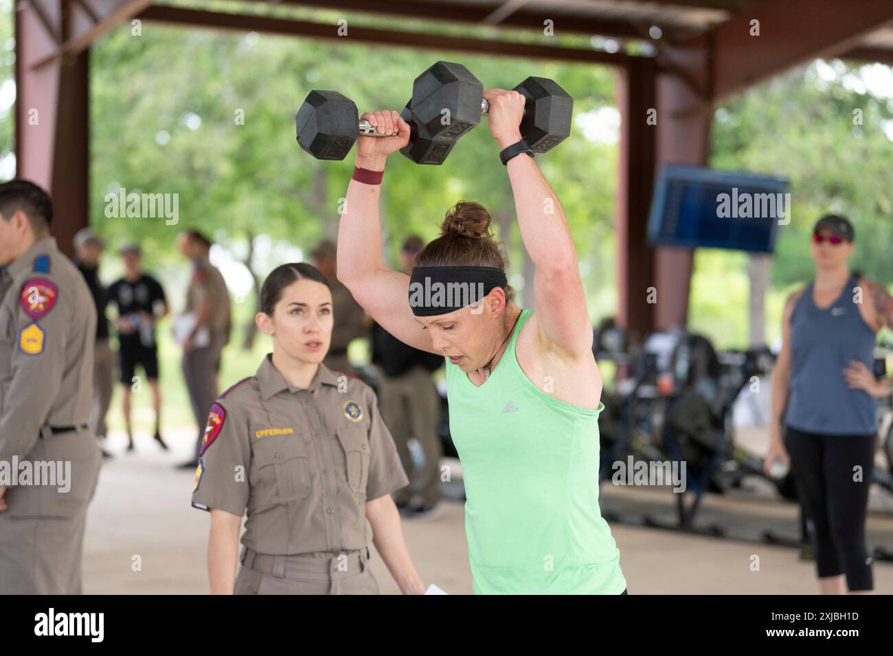 Florence Texas USA, April 23 2024: Female Texas Department of Public ...