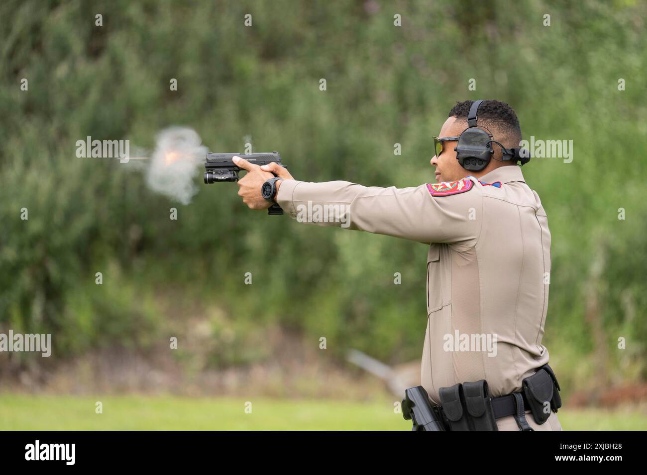 Florence Texas USA, April 23 2024: Texas Department of Public Safety ...
