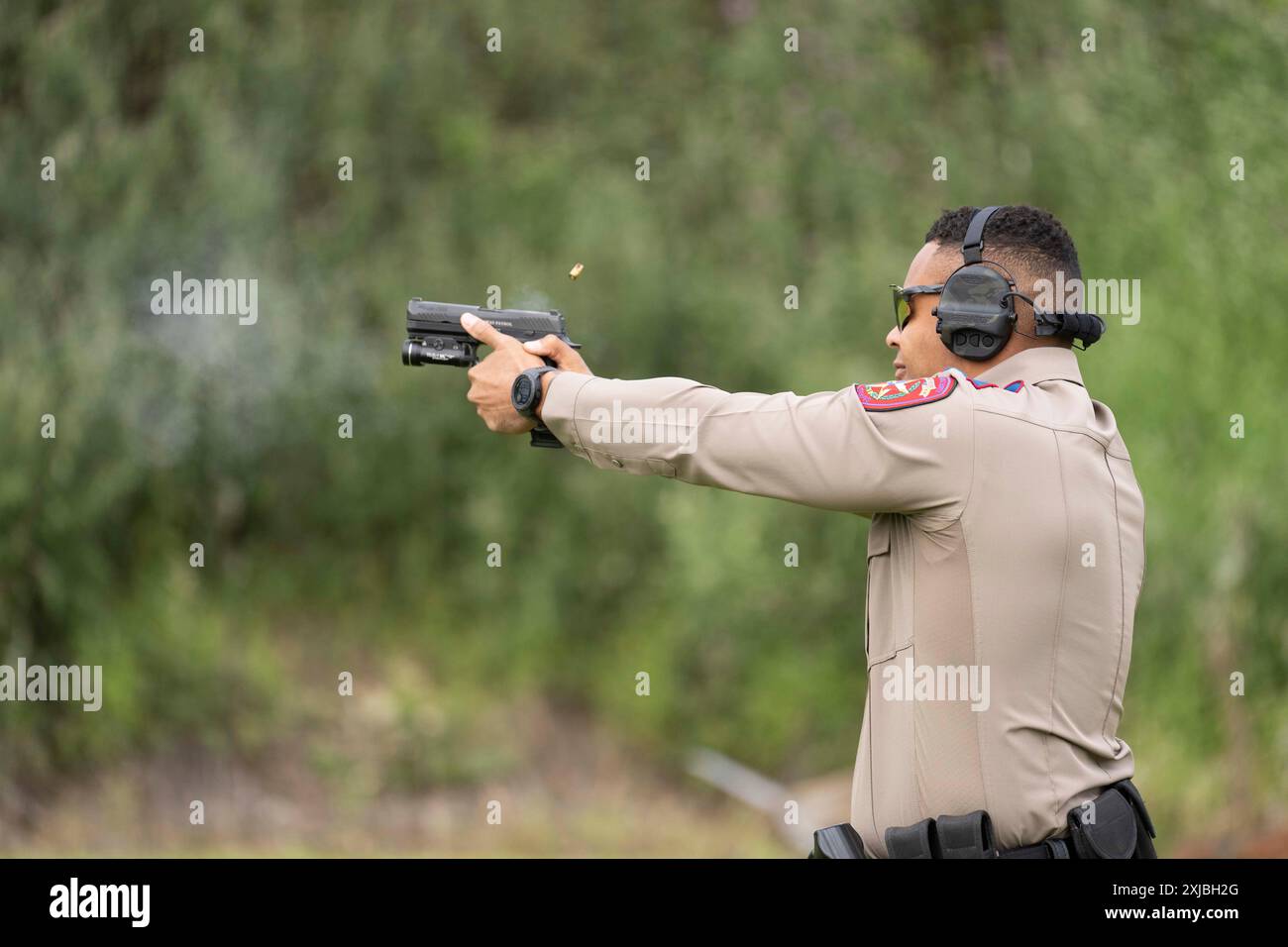 Florence Texas USA, April 23 2024: Texas Department of Public Safety ...