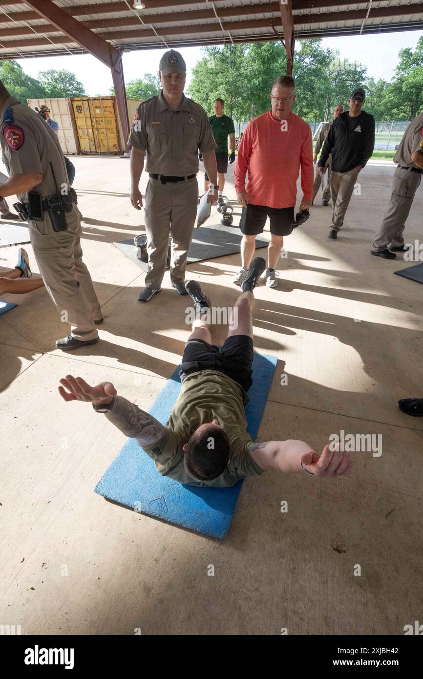 Florence Texas USA, April 23 2024: Texas Department of Public Safety ...