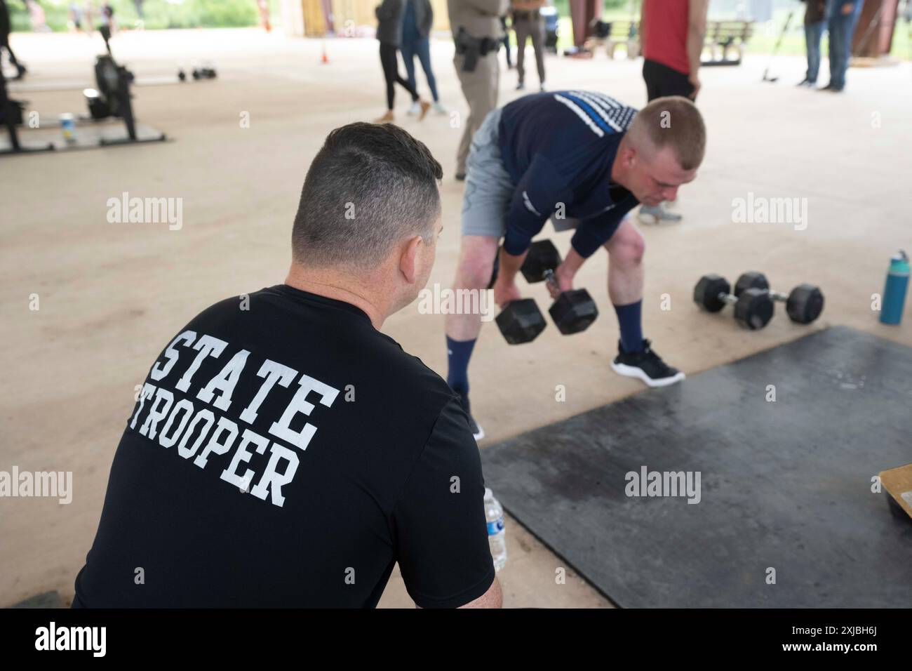 Florence Texas USA, April 23 2024: Texas Department of Public Safety ...