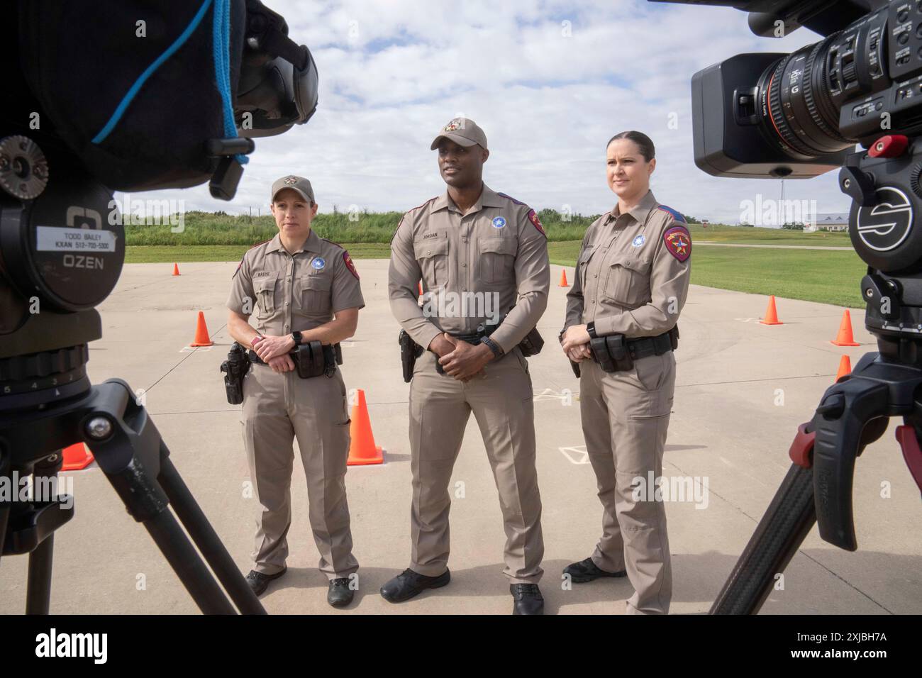 Florence, Texas USA, April 23 2024: Uniformed Texas Department of ...