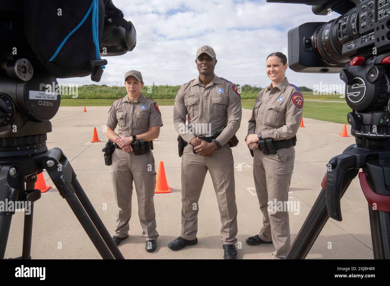 Florence, Texas USA, April 23 2024: Uniformed Texas Department of ...