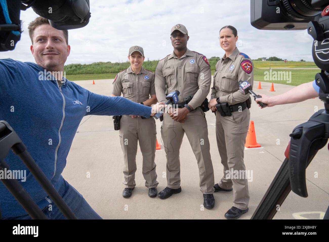 Florence, Texas USA, April 23 2024: Uniformed Texas Department of ...
