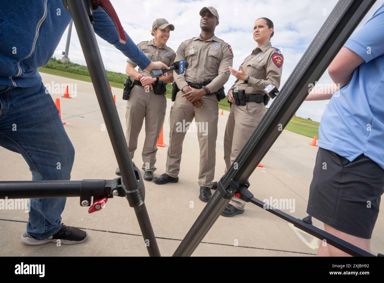 Florence, Texas USA, April 23 2024: Uniformed Texas Department of ...