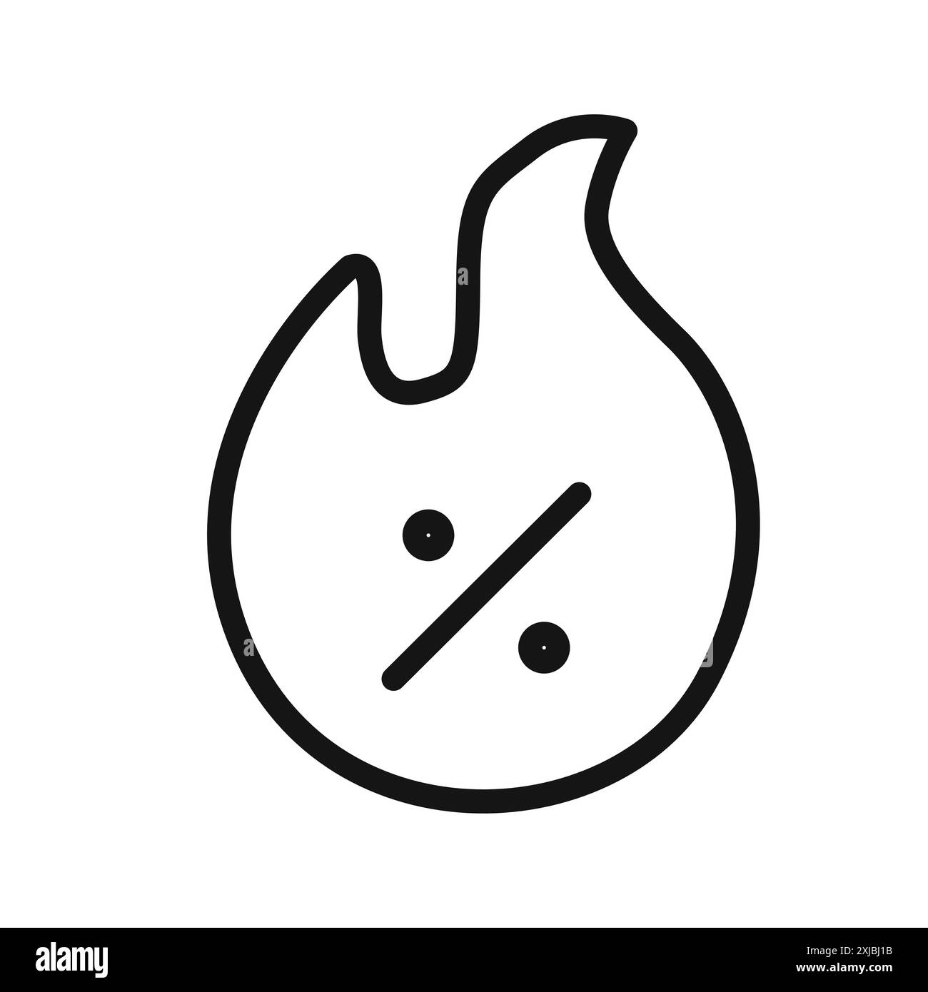 Hot deal icon linear vector graphics sign or symbol set for web app ui Stock Vector Image & Art ...