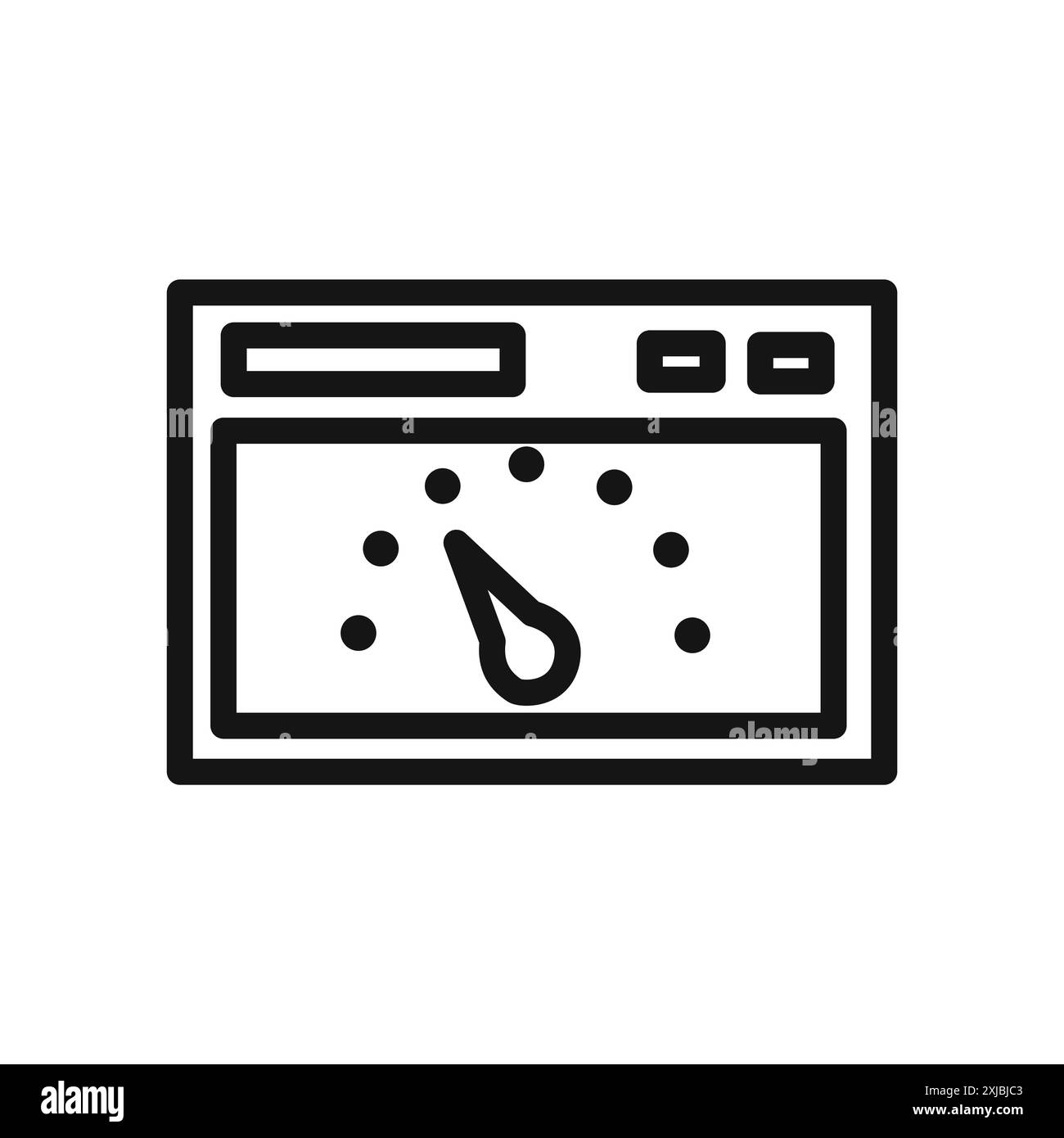 Page speed icon linear vector graphics sign or symbol set for web app ui Stock Vector Image ...