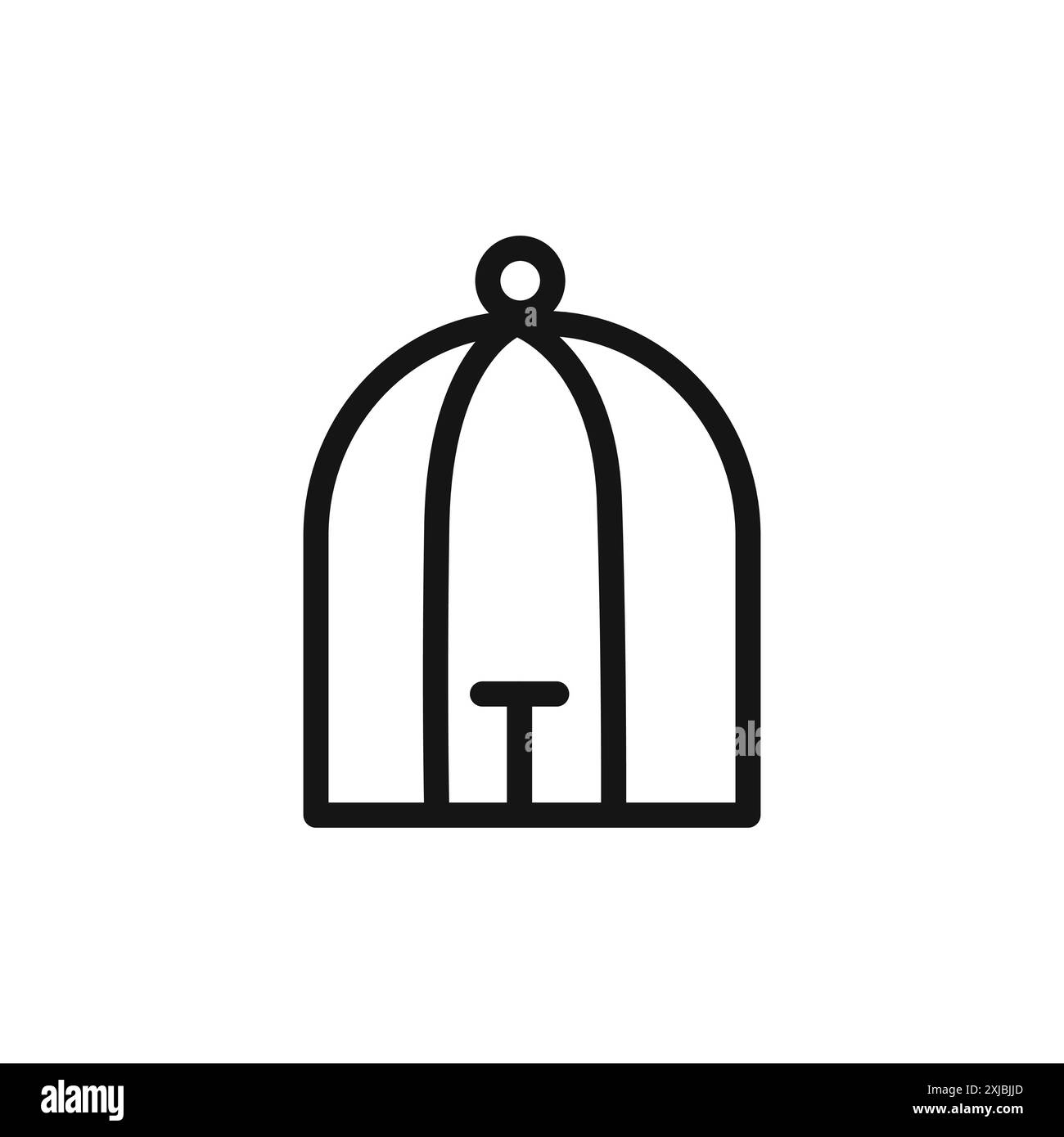 Pet cage icon linear vector graphics sign or symbol set for web app ui Stock Vector Image & Art ...