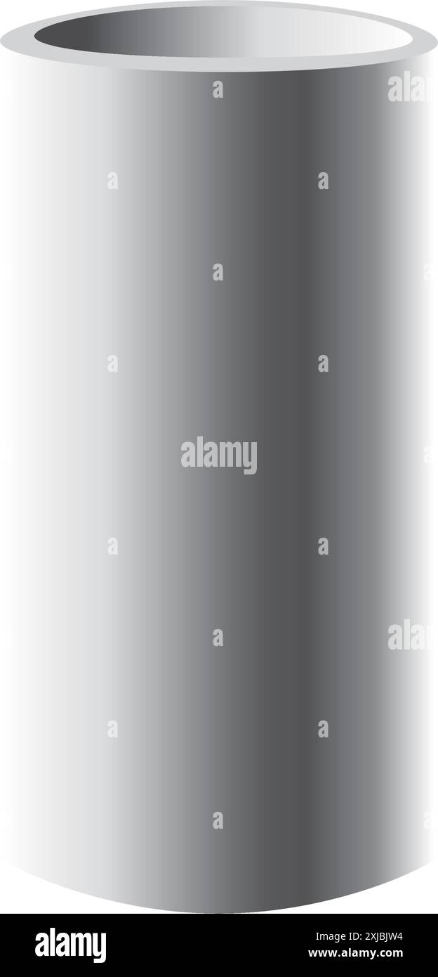 3d silver cylinder metal pedestal 3d template. Silver cylinder steel ...