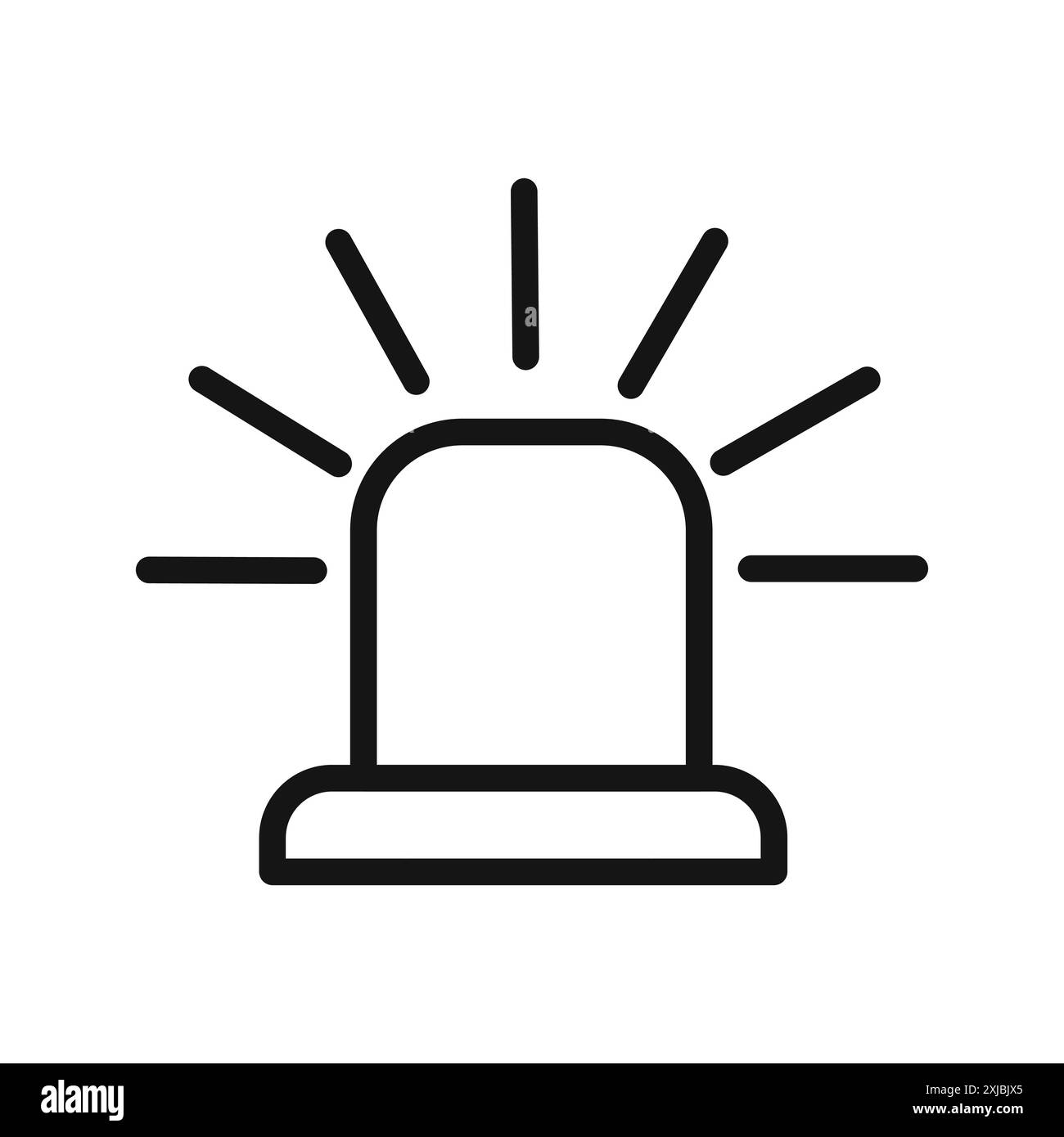 Urgent emergency icon linear vector graphics sign or symbol set for web app ui Stock Vector ...