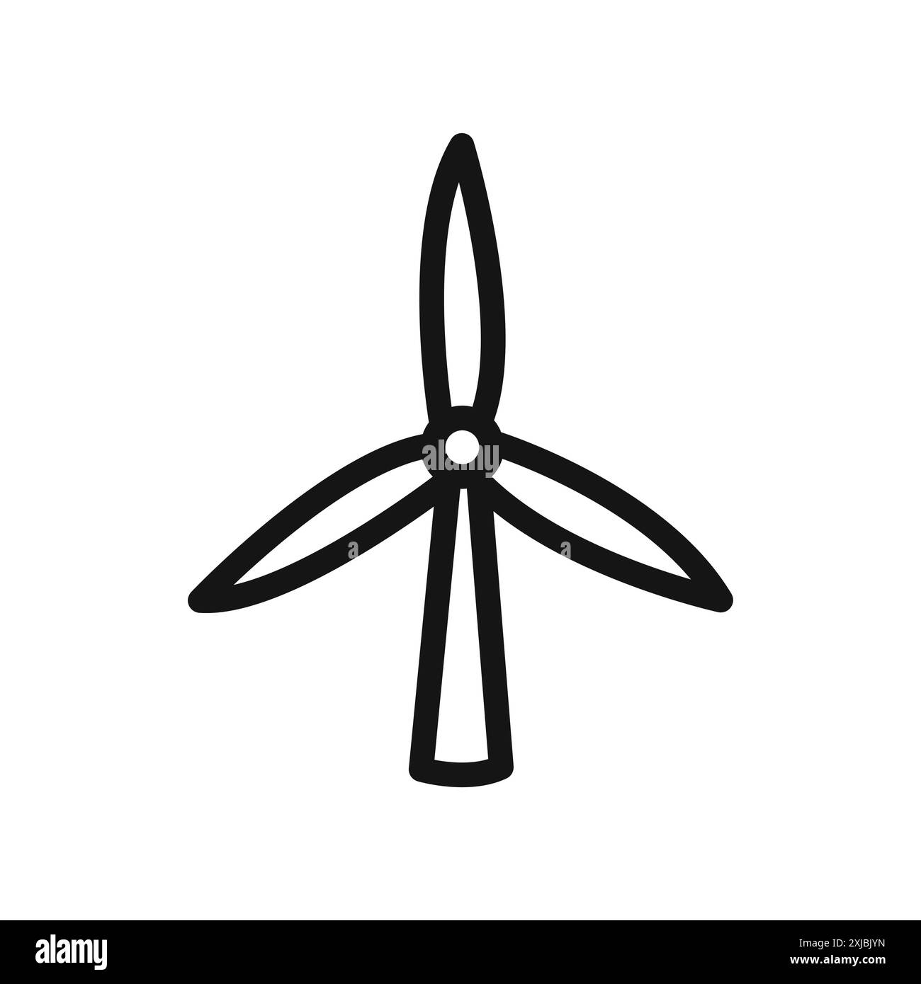 Windmill icon linear vector graphics sign or symbol set for web app ui Stock Vector Image & Art ...