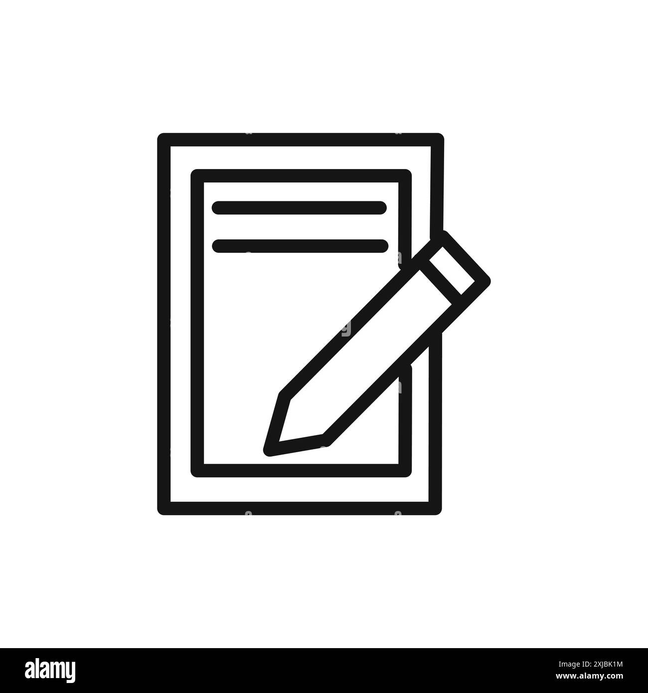 Script Icon Linear Vector Graphics Sign Or Symbol Set For Web App Ui Stock Vector Image And Art