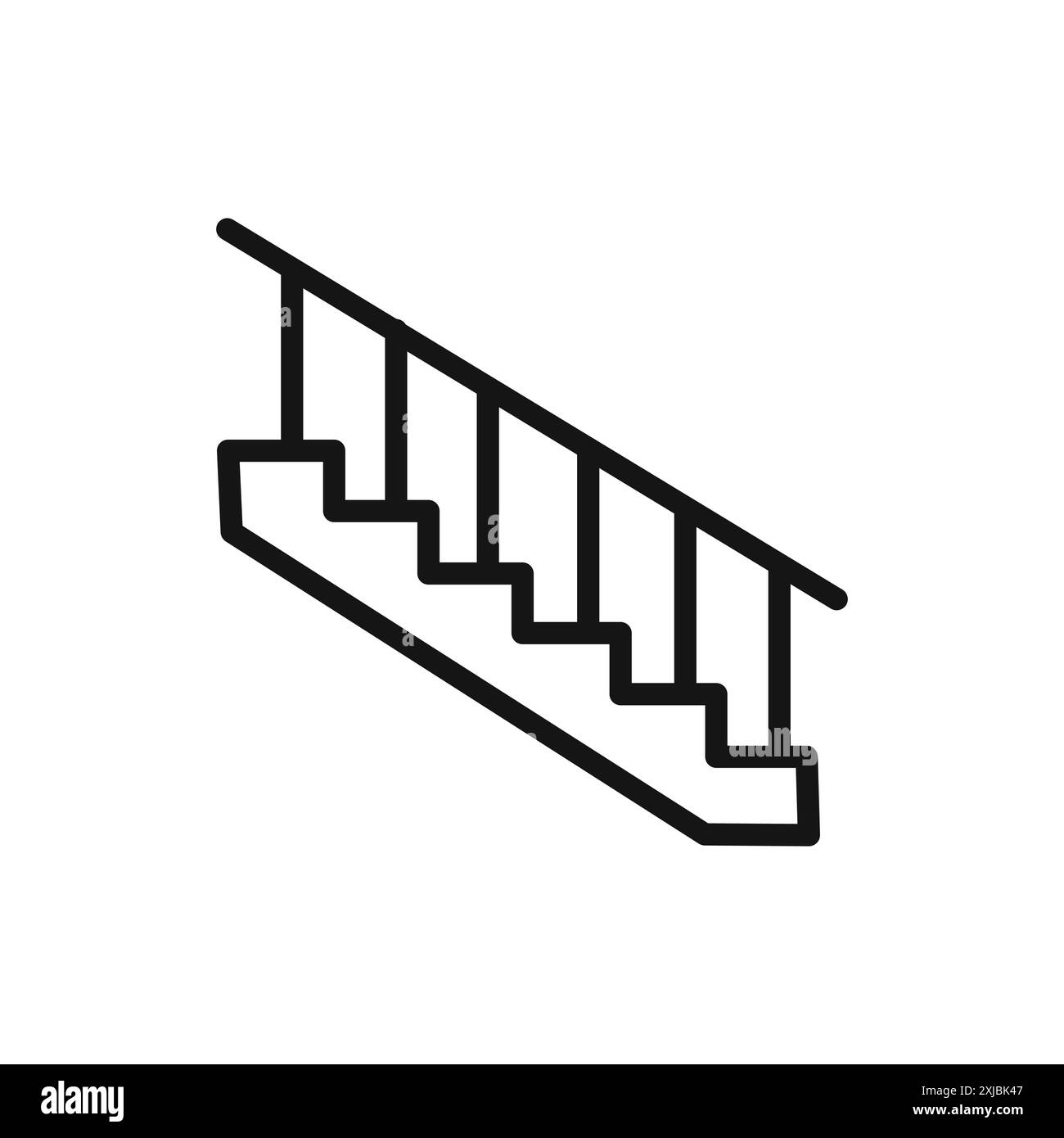 stairs icon linear vector graphics sign or symbol set for web app ui Stock Vector Image & Art ...