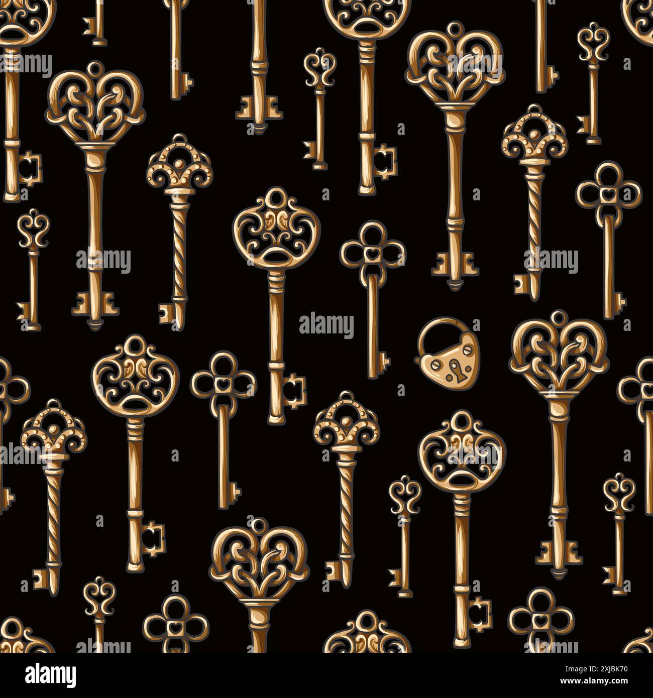 Seamless pattern with keys. Vector Stock Vector Image & Art - Alamy Seamless pattern with keys. Vector Stock Vector Image & Art - Alamy
