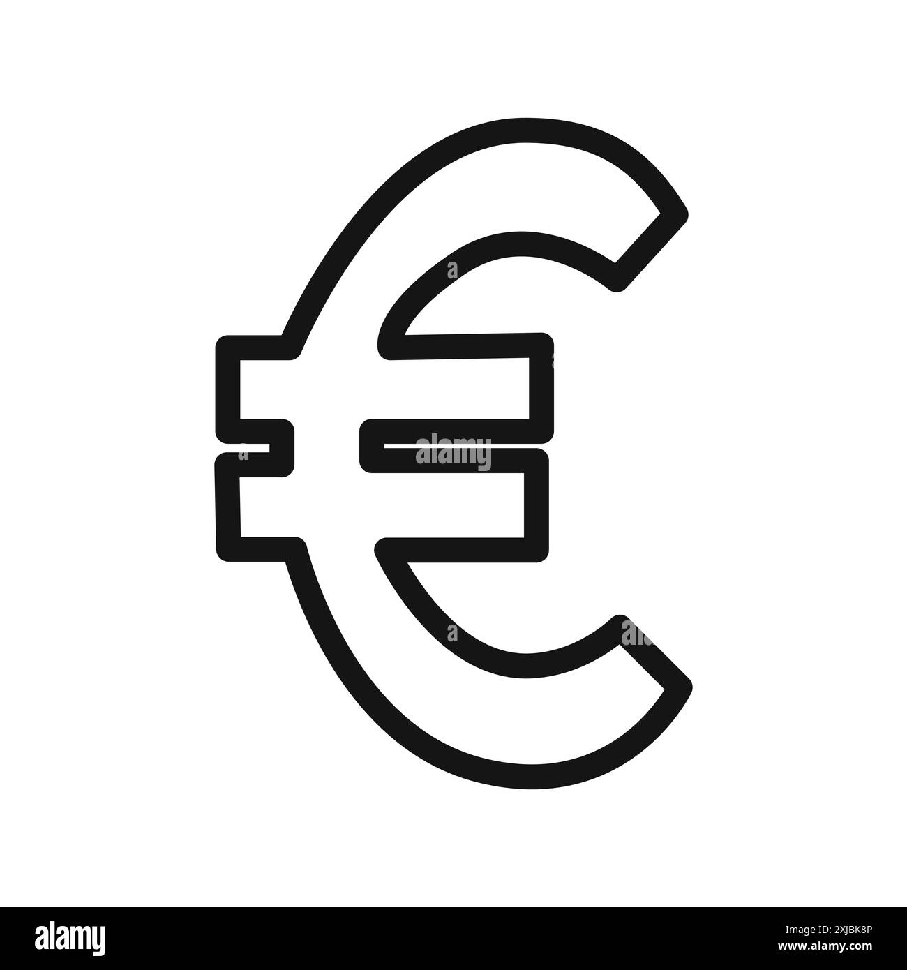 euro sign icon linear vector graphics sign or symbol set for web app ui Stock Vector Image & Art ...
