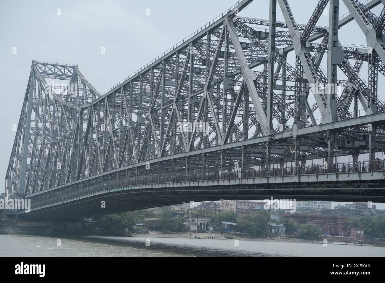 Howrah Bridge is Asia's longest cantilever bridge built by East India ...