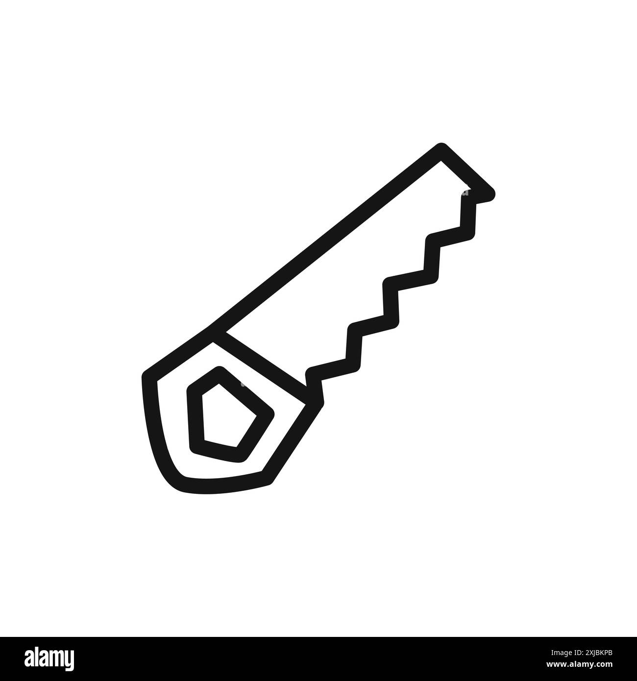 hacksaw icon linear vector graphics sign or symbol set for web app ui Stock Vector Image & Art ...