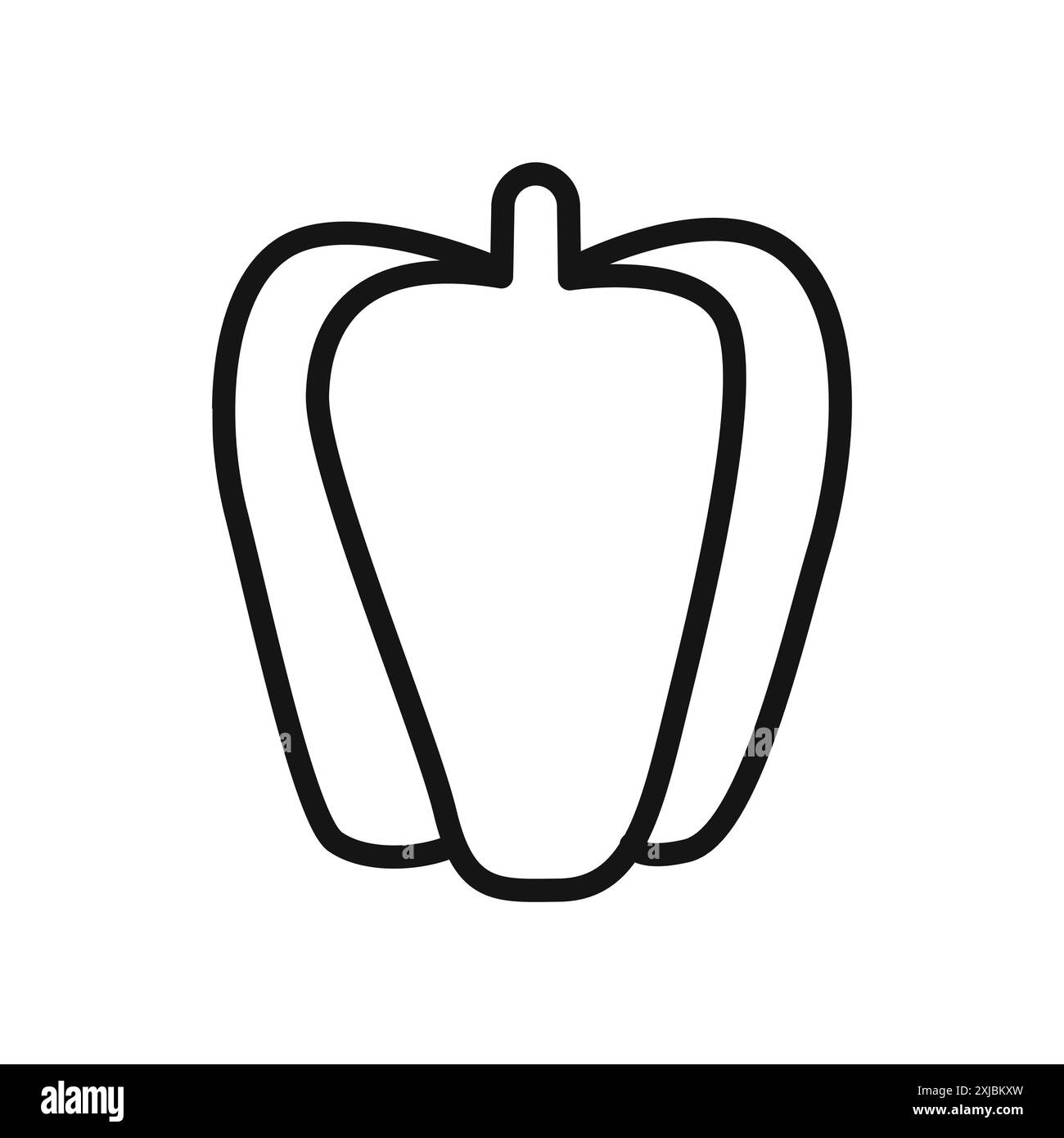 Paprika icon linear vector graphics sign or symbol set for web app ui Stock Vector Image & Art ...