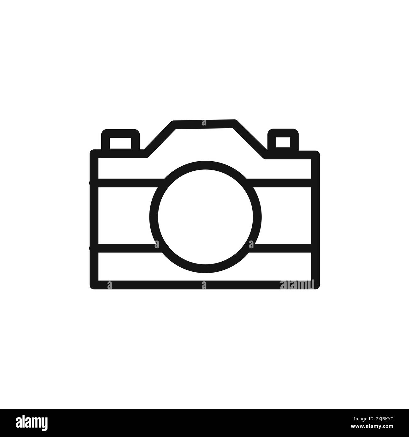 Camera icon linear vector graphics sign or symbol set for web app ui Stock Vector Image & Art ...