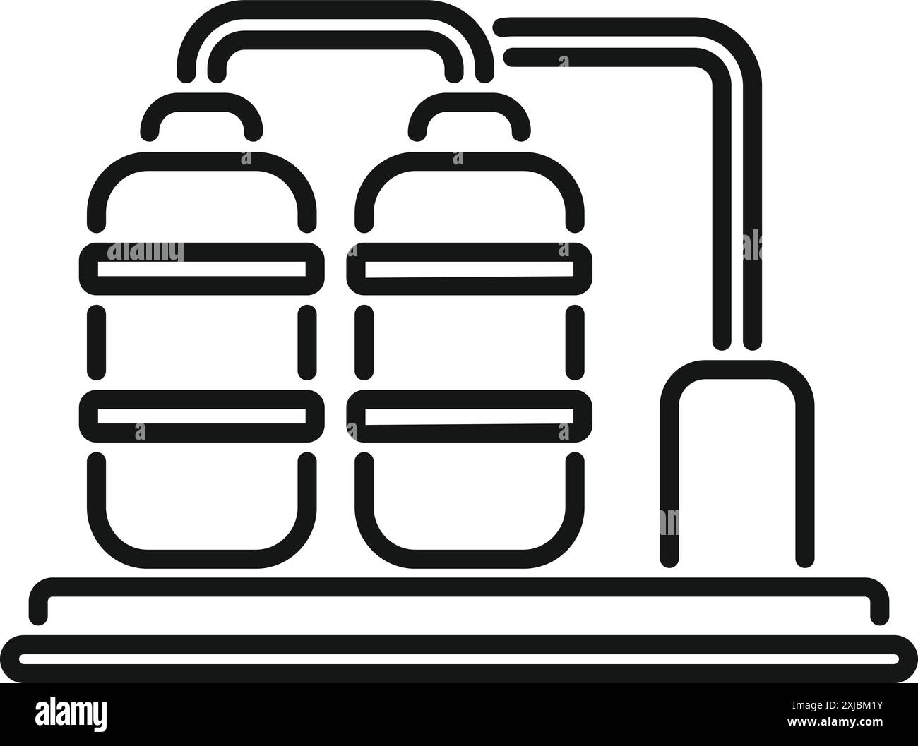 Sustainable water treatment Stock Vector Images - Alamy