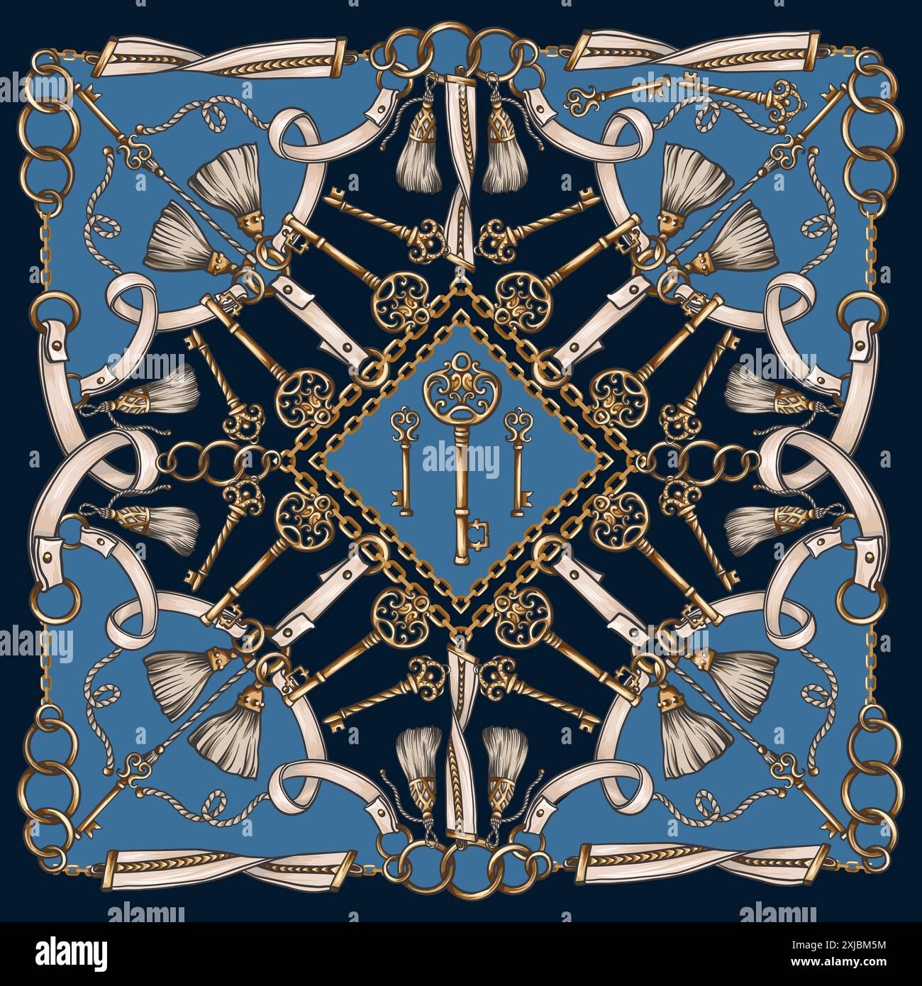 Key holder belt Stock Vector Images - Alamy