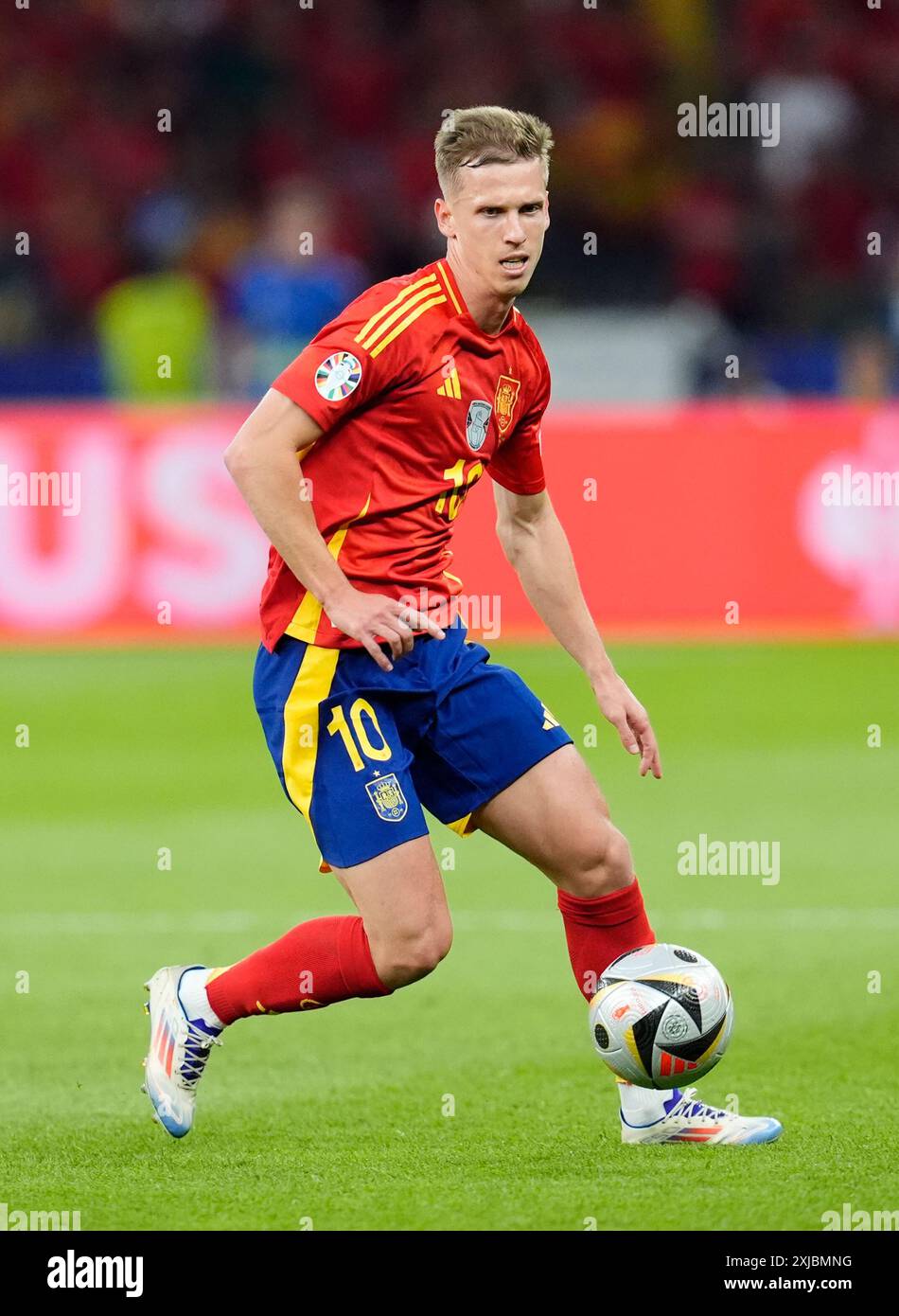 Spain's Dani Olmo during the UEFA Euro 2024 final match at ...