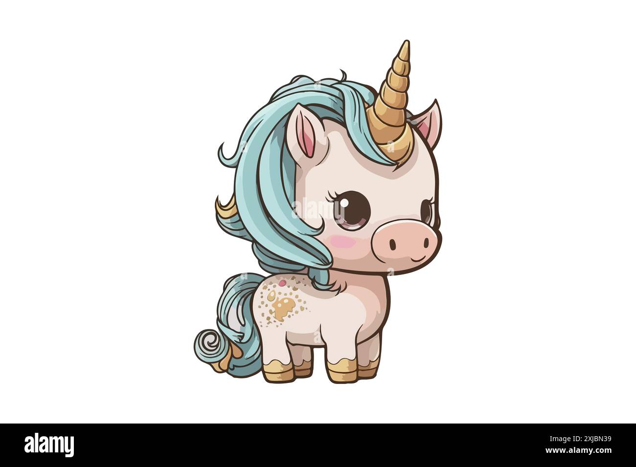 Baby unicorn pictures Cut Out Stock Images & Pictures - Alamy