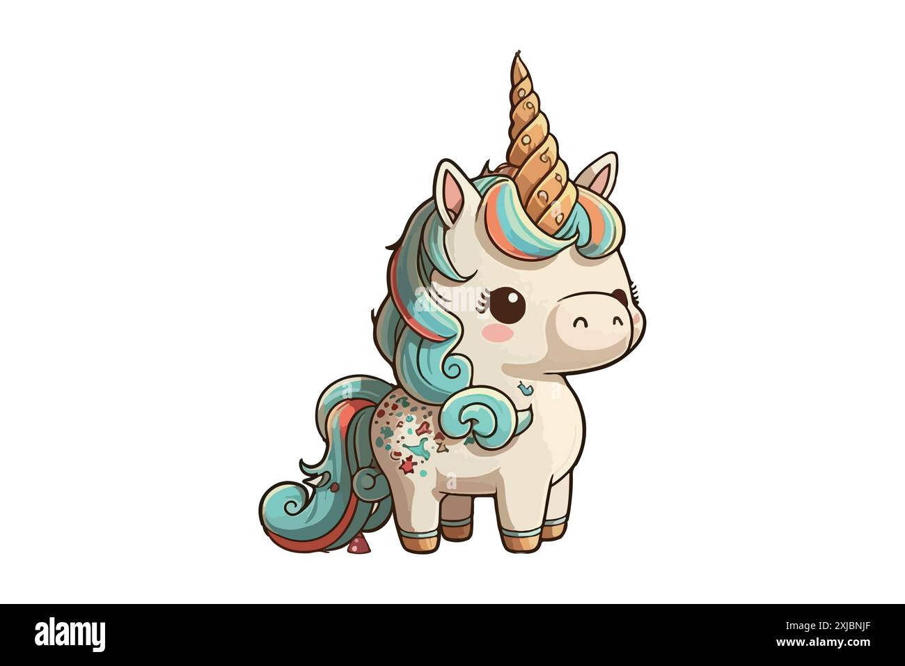 Baby Unicorn Cartoon Character Vector Illustration Stock Vector Image ... Baby Unicorn Cartoon Character Vector Illustration Stock Vector Image ...