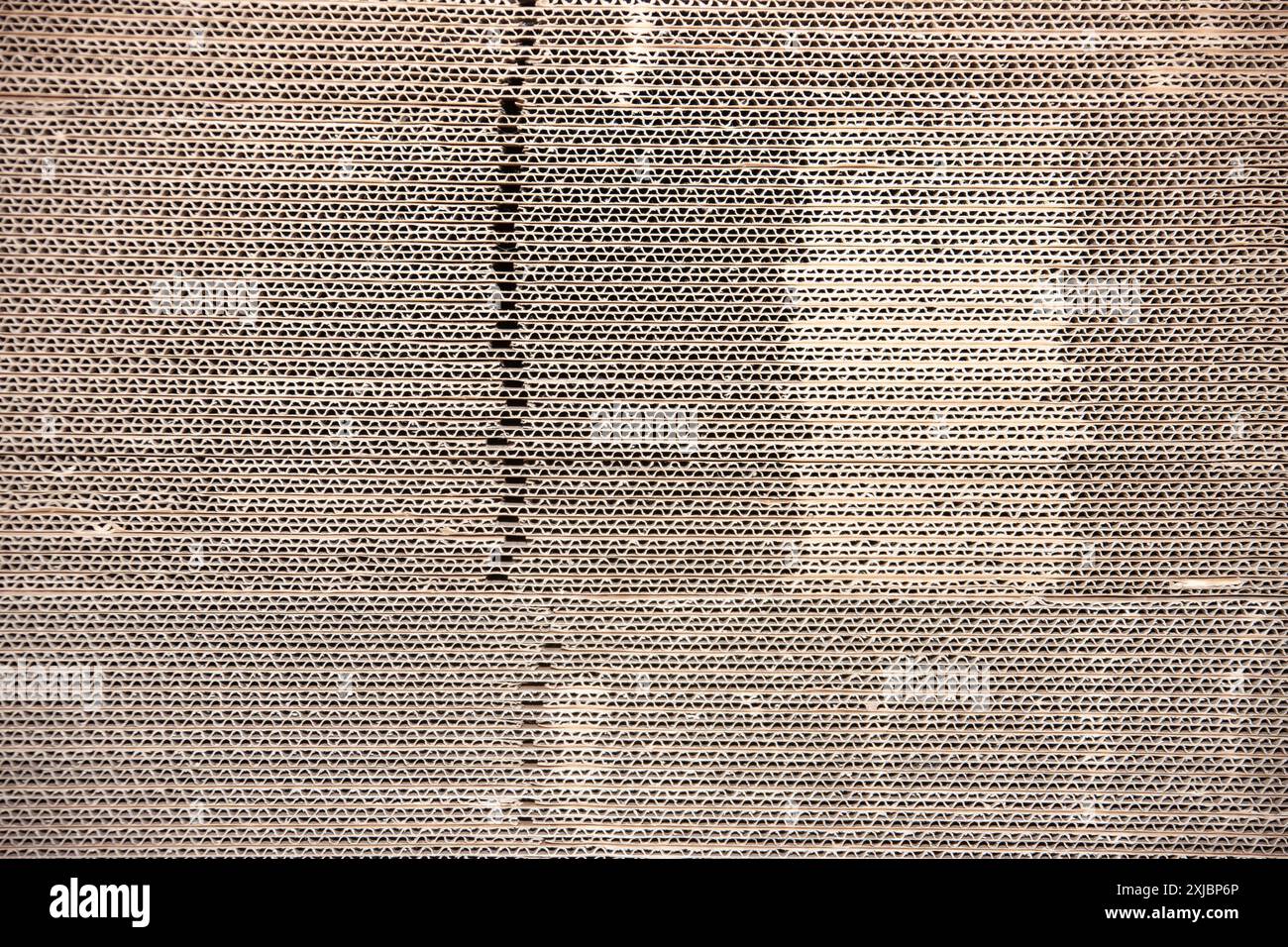 corrugated carton texture, side view, design element Stock Photo - Alamy