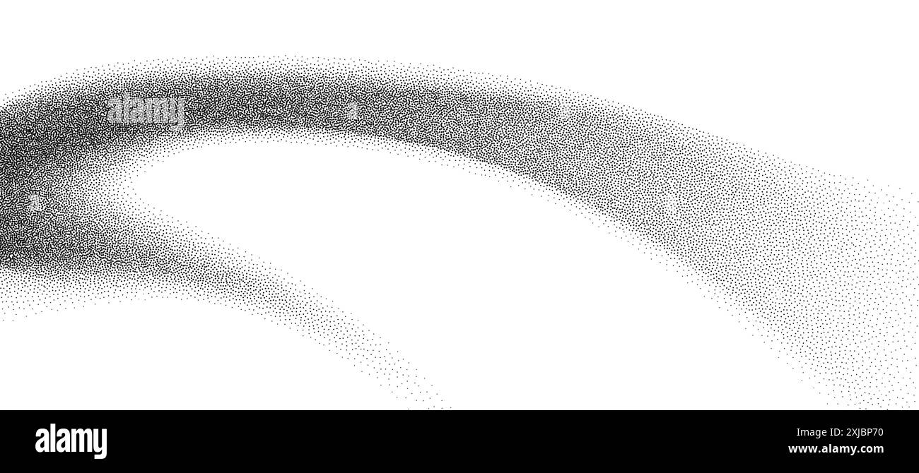 Dotwork abstract background, black grain texture, Abstract stipple sand ...