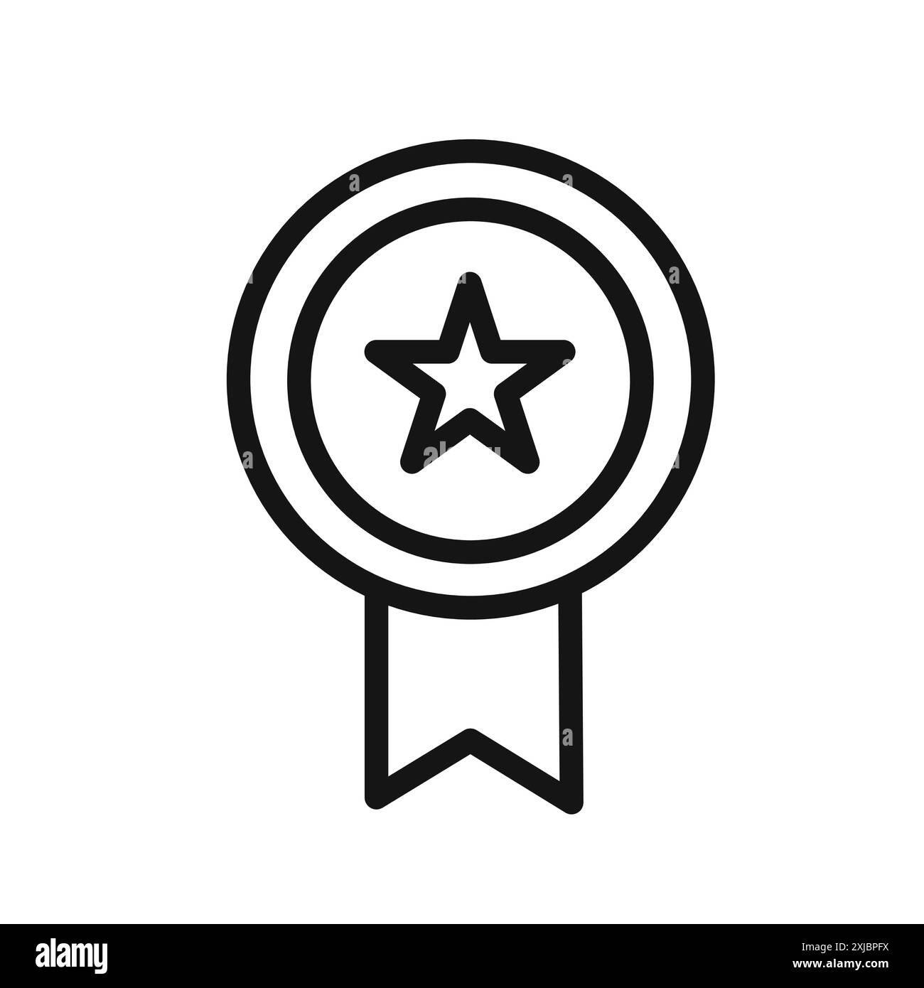 medal icon linear vector graphics sign or symbol set for web app ui Stock Vector Image & Art - Alamy