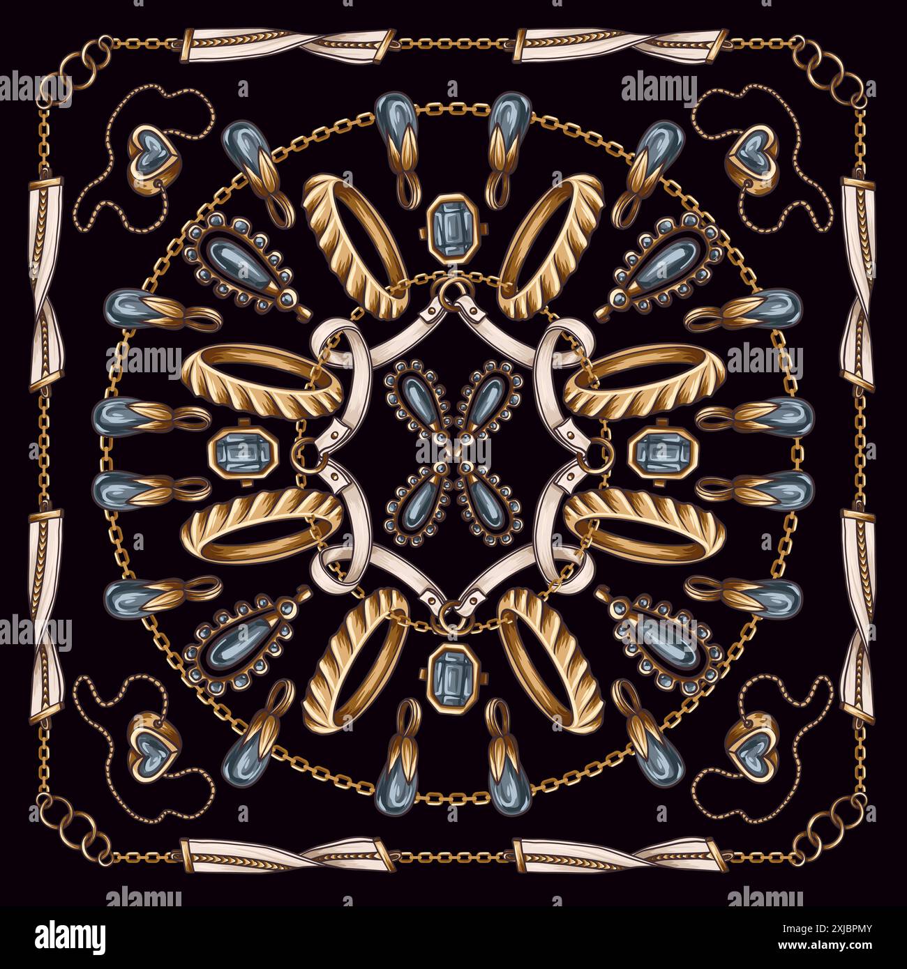 Chain design accessories hi-res stock photography and images - Alamy